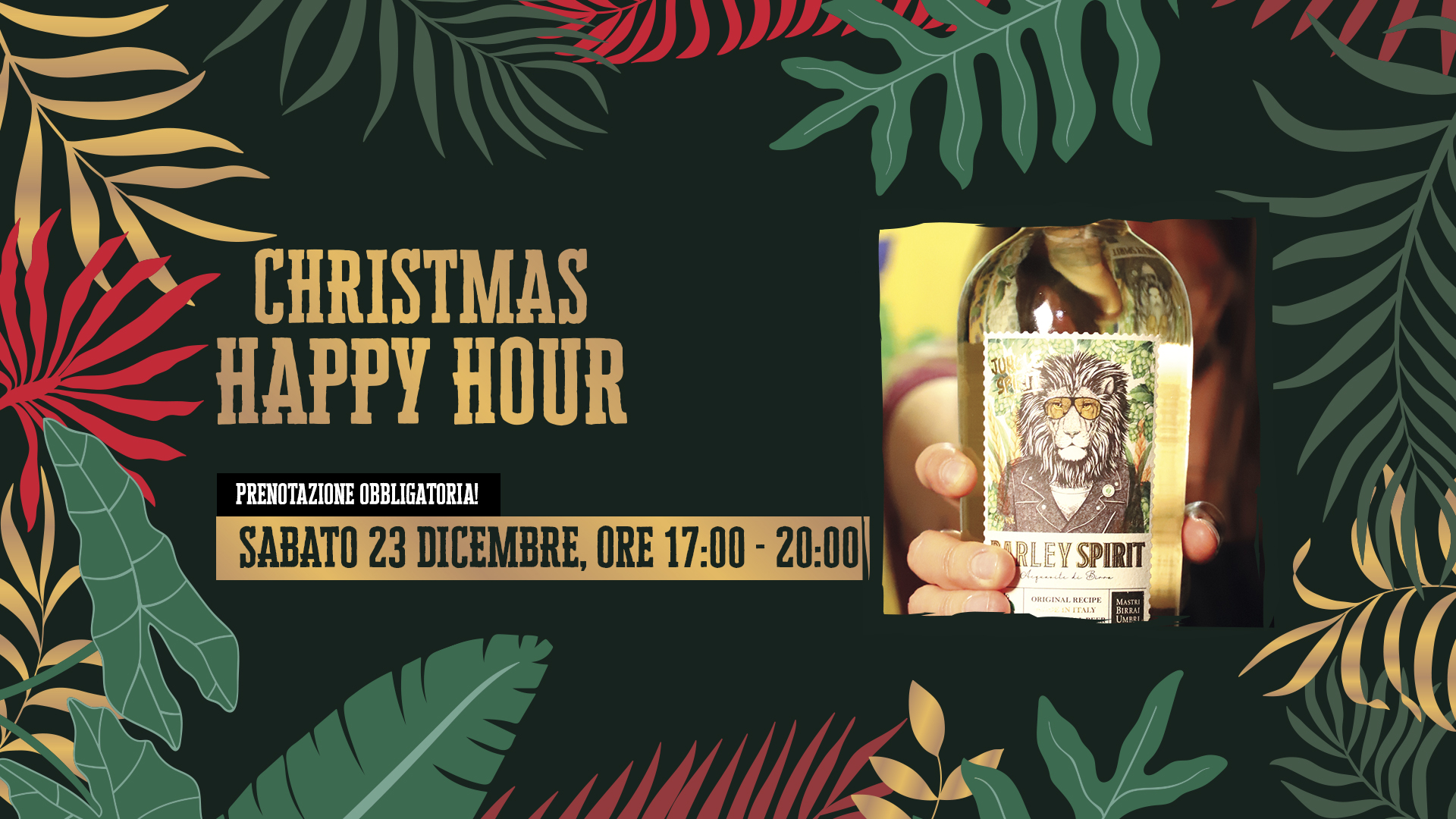 CHRISTMAS HAPPY HOUR - Mastri Birrai Umbri